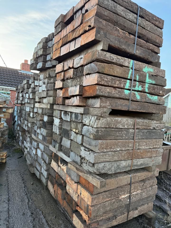 Hardwood Sleeper Blocks - KJ Bownes